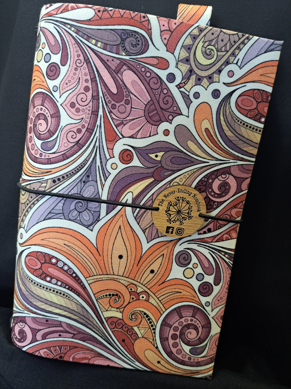Earthy Swirls - Small B6 – The Never-Ending Notebook