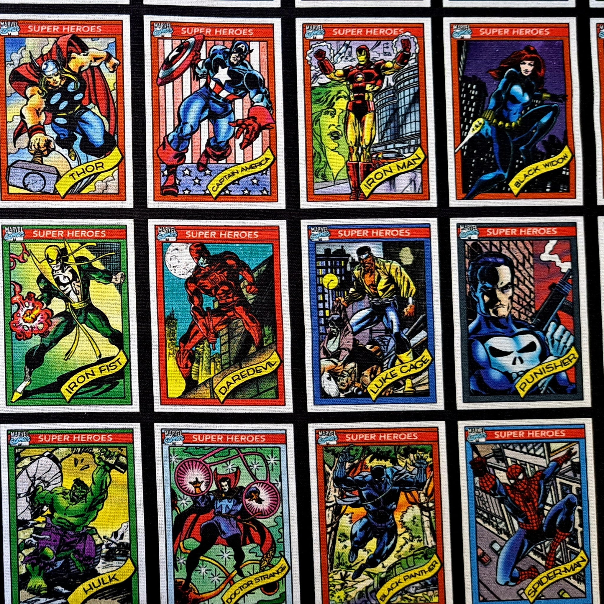 Super Hero Cards – The Never-Ending Notebook